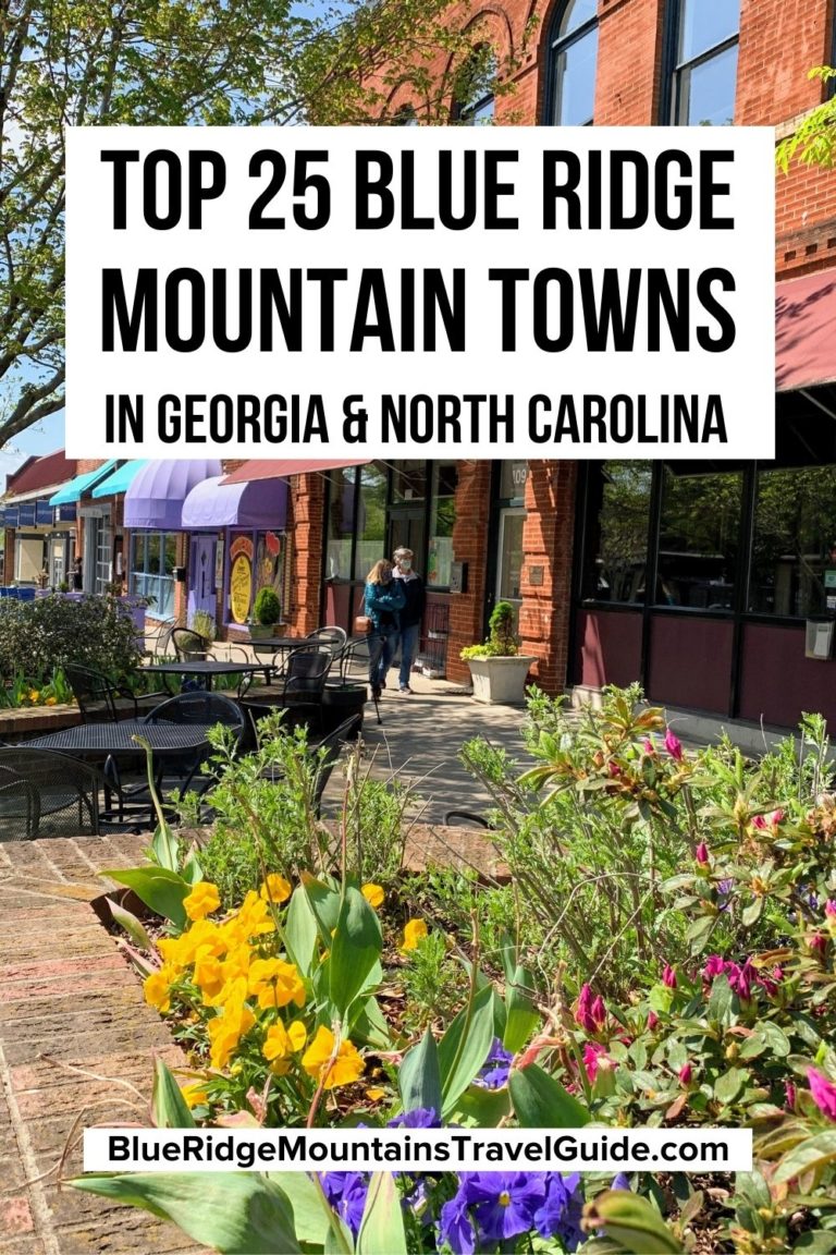 The Top 30 Blue Ridge Mountain Towns in GA & NC