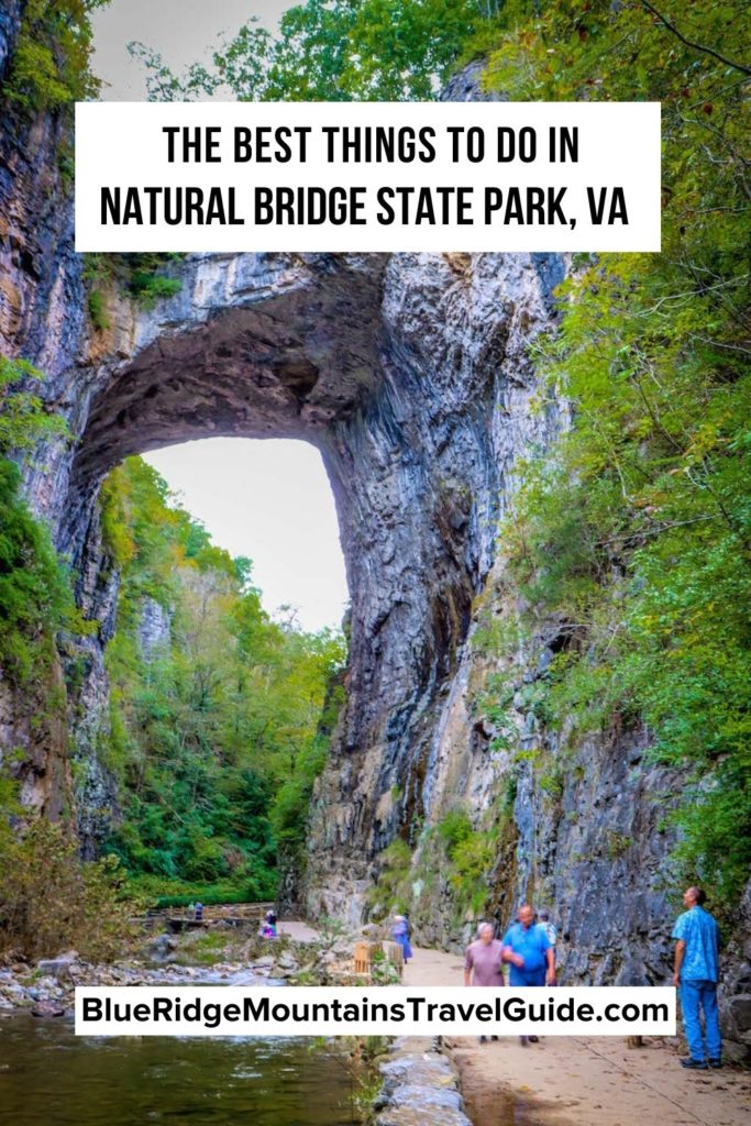 Camping and Hiking in Natural Bridge State Park, VA