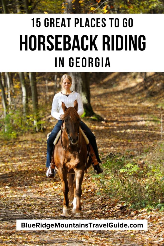 15 Great Places to Go Horseback Riding in Georgia