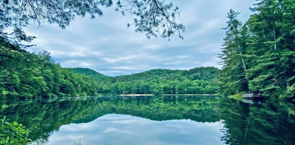 Visiting Lake Winfield Scott in Suches GA (Near Blairsville)