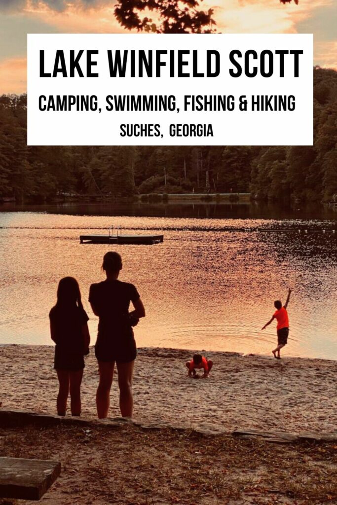 Visiting Lake Winfield Scott in Suches GA (Near Blairsville)