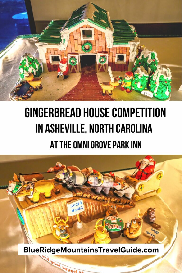 The Grove Park Inn Gingerbread House Competition (Asheville NC)