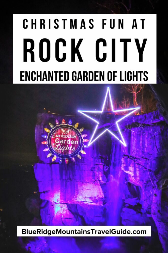 Christmas Fun at Rock City Enchanted Garden of Lights