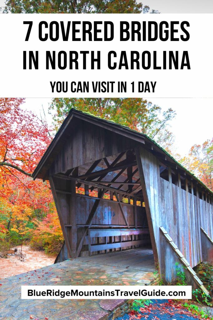 7 Covered Bridges in North Carolina You Can Visit in 1 Day