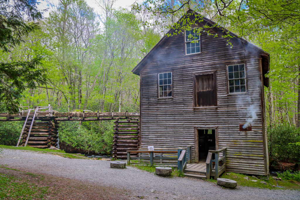 Visiting Mingus Mill in Great Smoky Mountains National Park (Cherokee NC)