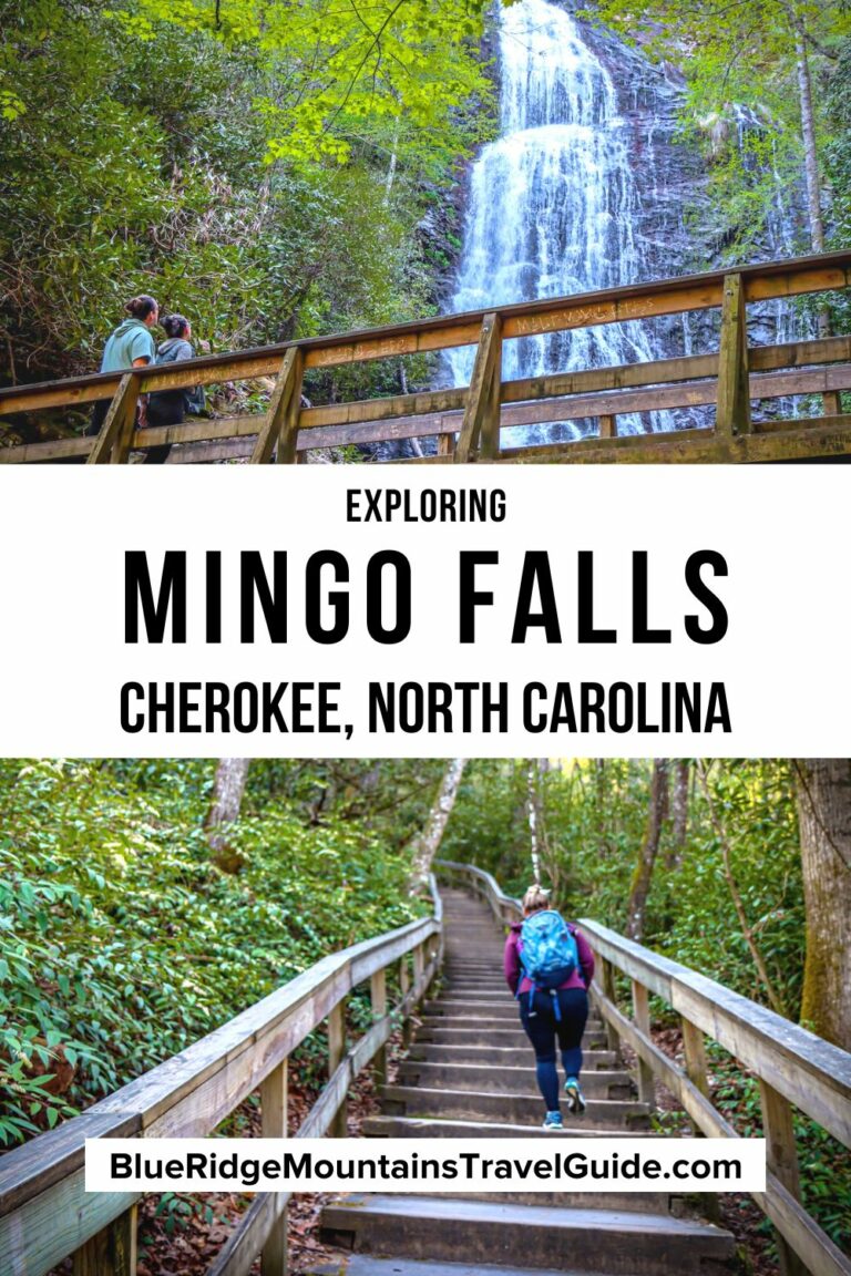 Hiking the Mingo Falls Trail in Cherokee NC