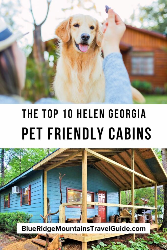 The 10 Best Pet Friendly Cabin Rentals in Helen GA