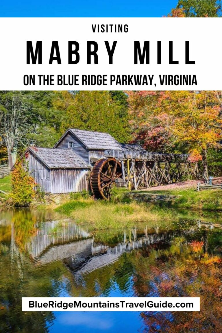 Exploring Mabry Mill on the Blue Ridge Parkway in Virginia