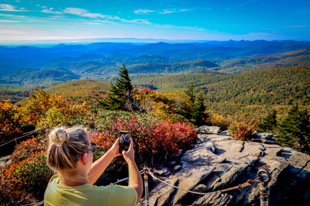 Hiking Rough Ridge on the Blue Ridge Parkway in NC - Blue Ridge ...