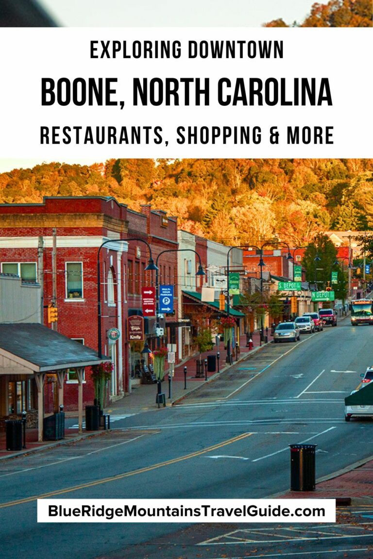 Exploring Downtown Boone NC: Restaurants, Shopping & More - Blue Ridge ...