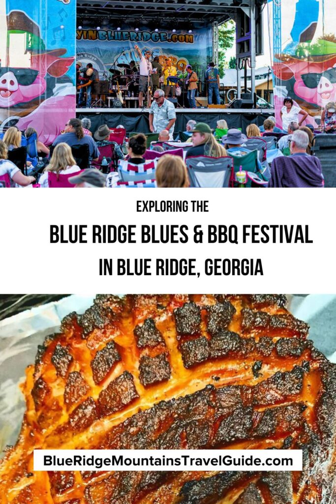 Visiting the 2025 Blue Ridge Blues & BBQ Festival in Blue Ridge GA