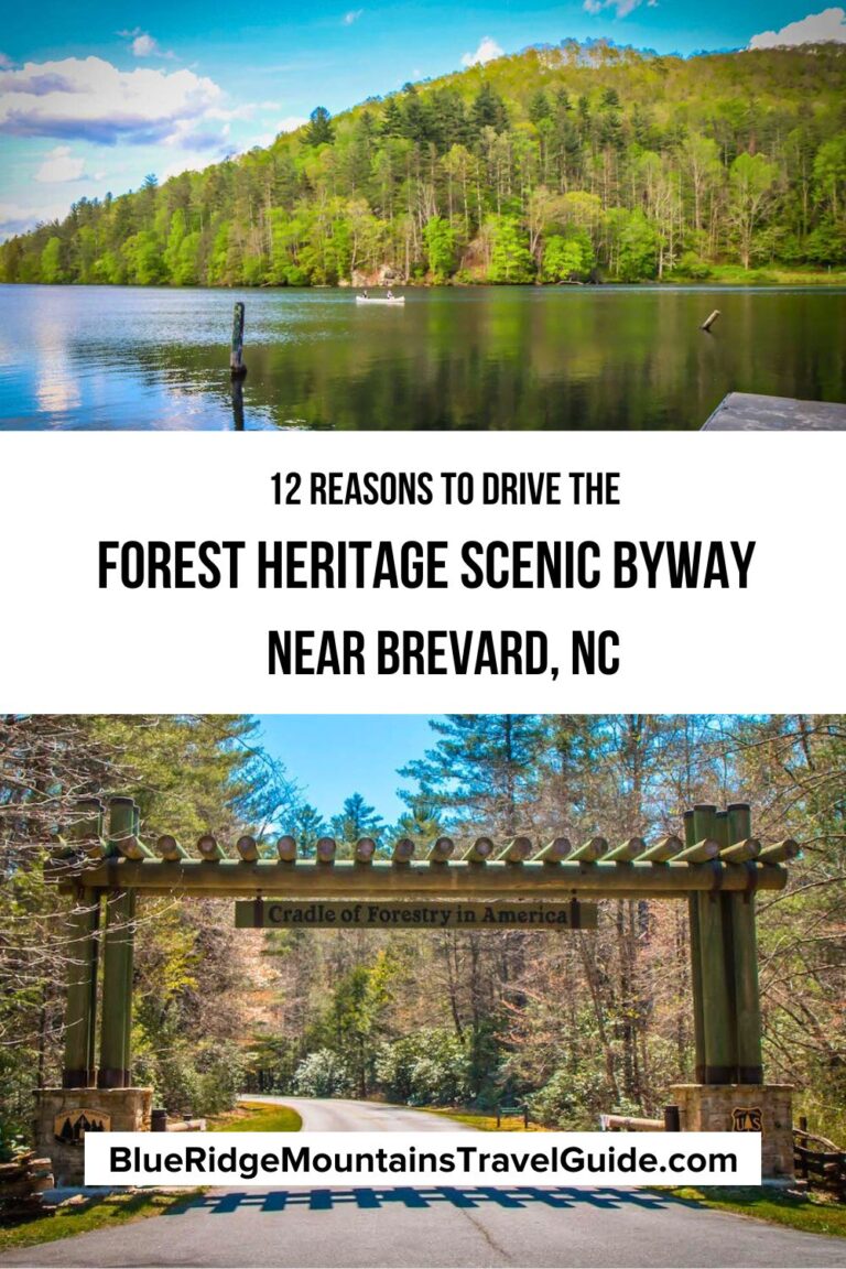 Highlights of Driving the Forest Heritage Scenic Byway NC (BRP MP 412)