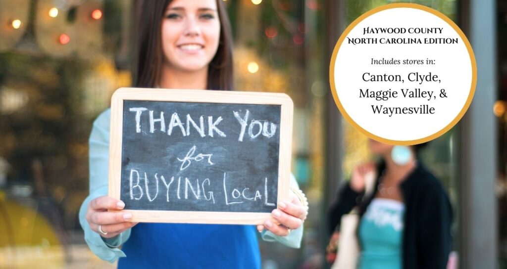 Help Western NC Stores by Shopping Online (Haywood Co Edition) - Blue ...