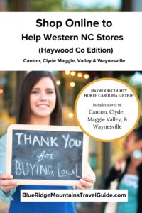 Help Western NC Stores by Shopping Online (Haywood Co Edition) - Blue ...